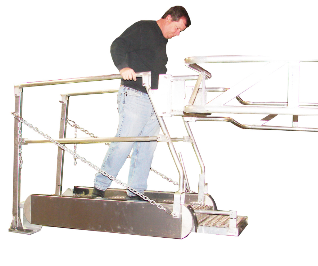 Single Hatch Access Platform with Gangway – CAI Safety