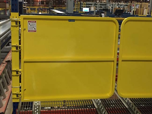 Pallet Rack Safety Gate – CAI Safety Systems, Inc.