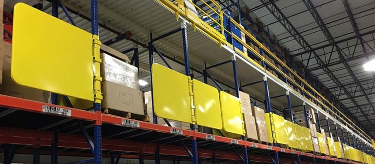 Pallet Rack Safety Gate – CAI Safety Systems, Inc.