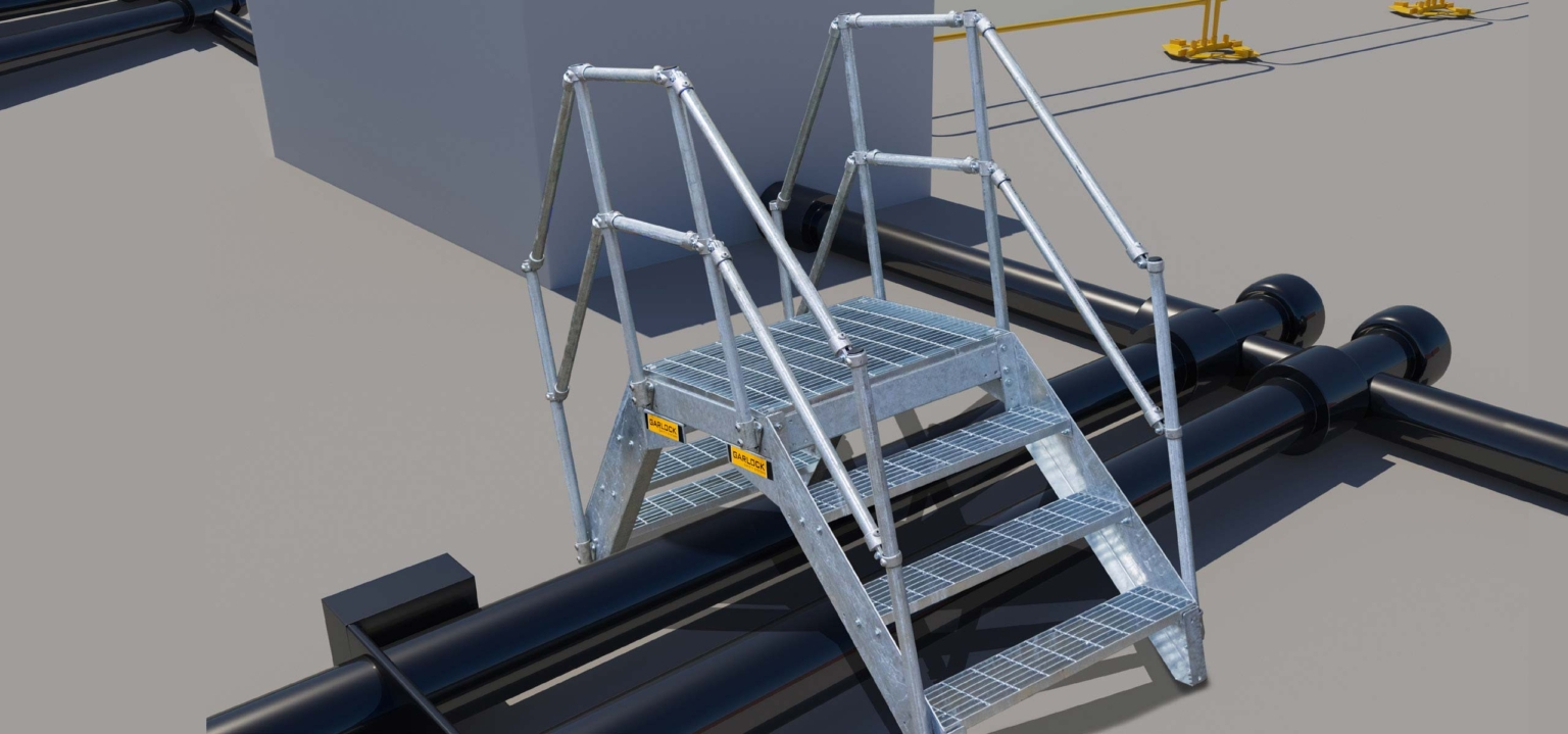 Crossover Access Stairs, Platforms, Walkways for Buildings