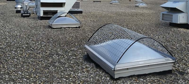 Fixed Roof Dome Skylight Screens – CAI Safety Systems, Inc.