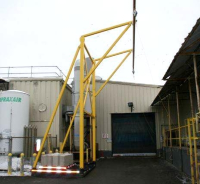 Counterweight Horizontal Lifeline System | CAI Safety Systems, Inc.