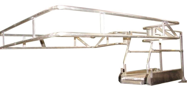 Single Hatch Access Platform with Gangway – CAI Safety Systems, Inc.