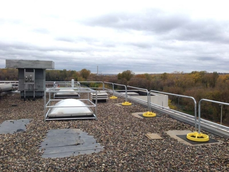 Non-penetrating Skylight Guardrail – CAI Safety Systems, Inc.