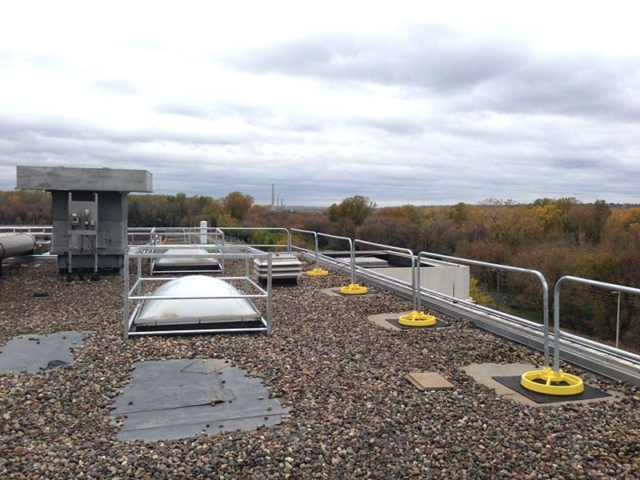 Non-penetrating Skylight Guardrail – CAI Safety Systems, Inc.