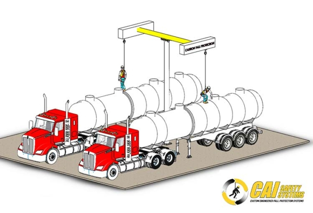 Outdoor Freestanding for Trucks | CAI Safety Systems, Inc.