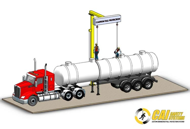 Outdoor Freestanding for Trucks | CAI Safety Systems, Inc.