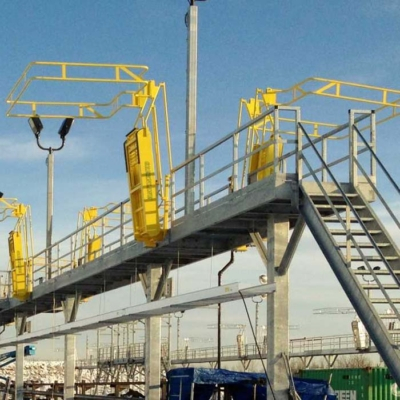 Single Track Mounted Gangway | CAI Safety Systems, Inc.