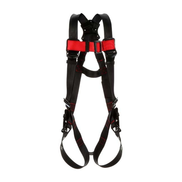 3M Protecta Vest-Style Harness, Back D-ring, Black, All Sizes – CAI ...
