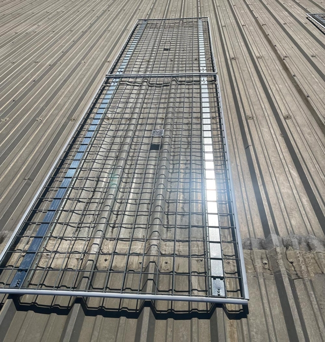 Standing Seam, R-Panel & Corrugated Skylight Screens for Metal Roofs ...